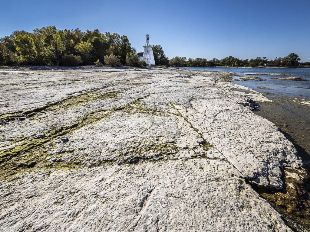 Low water levels at Prince Edward Point by Bert Jenkins | The Times