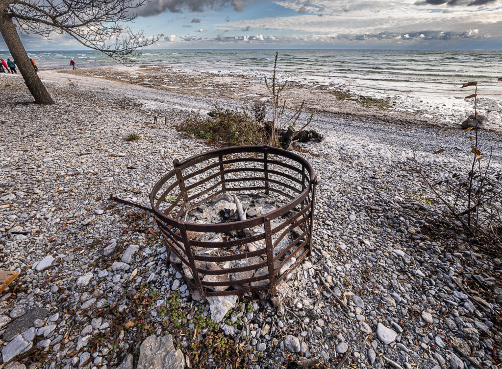 Intriguing firepit, Maple Cross Conservation Reserve by Bert Jenkins ...