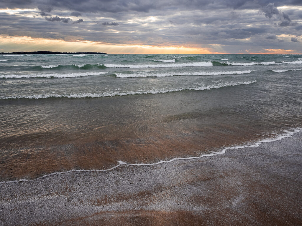 Bakker Road beach and Nicholson Island by Bert Jenkins | The Times